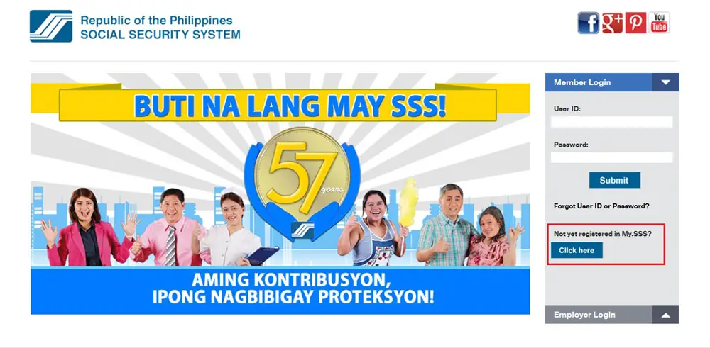 How to Create an Online SSS Account