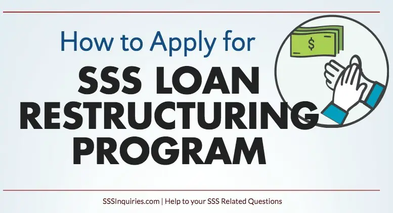 How to Apply for SSS Loan Restructuring Program