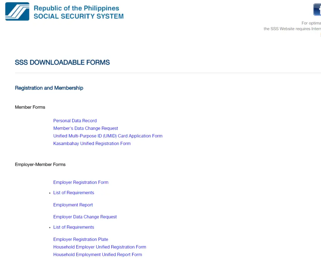 How to Download SSS Forms Online - SSS Inquiries How to Download SSS Forms Online - SSS Inquiries