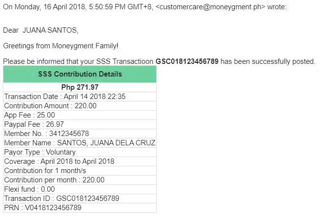 How I paid my SSS Voluntary Contribution using the Moneygment App ...