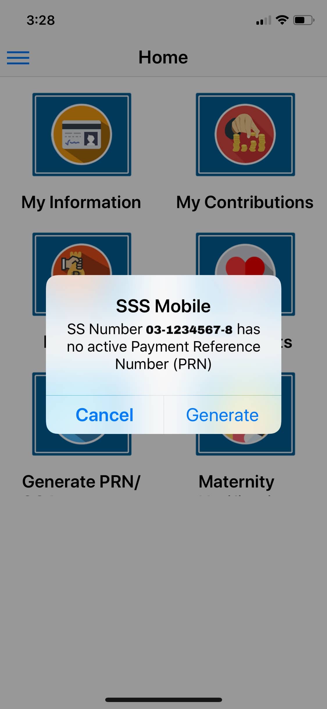 How to Get SSS PRN using the SSS Mobile App - SSS Inquiries