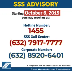 SSS Hotline, Customer Service, Text SSS and other Channels - SSS Inquiries