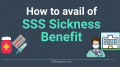 How to Apply SSS Sickness Benefit - SSS Inquiries