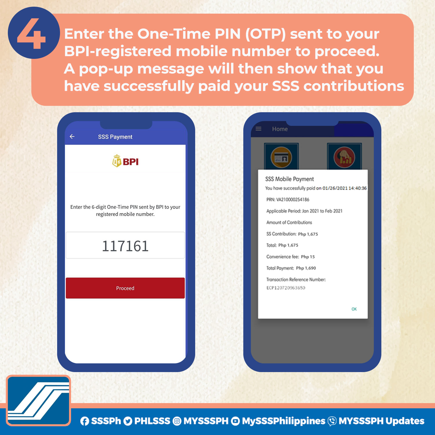 SSS Mobile App Tutorial: Get your SSS PRN and Pay via BPI - SSS Inquiries