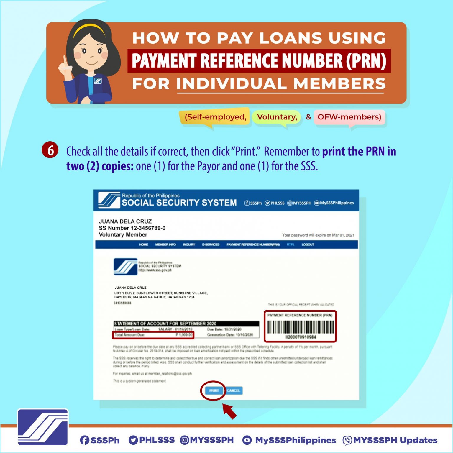 How To Generate And Pay Your SSS Loan Payment Reference Number PRN
