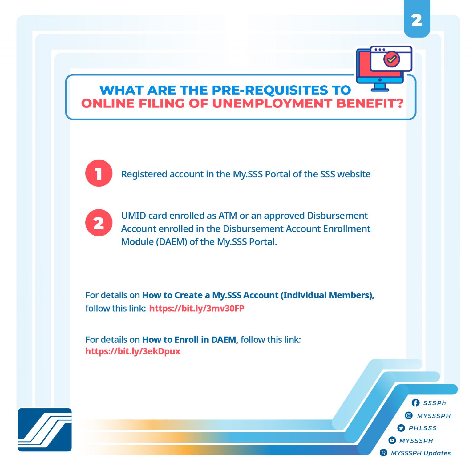 How to Apply for SSS Unemployment Benefit Online - SSS Inquiries