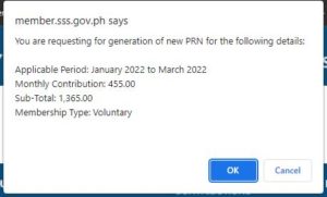 How to Get your SSS Payment Reference Number (PRN) for Contributions ...