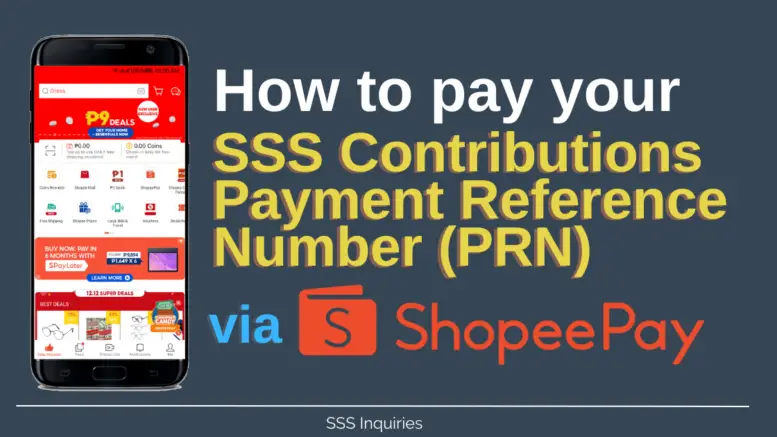 How to Pay your SSS Contributions Payment Reference Number (PRN) using ...