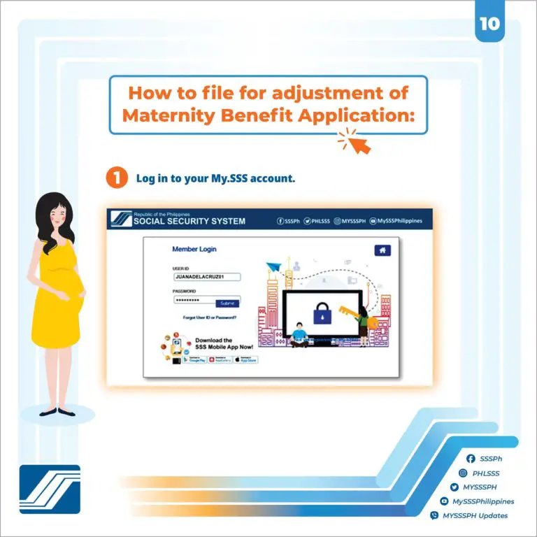How to File for SSS Maternity Benefit (MAT2) in SSS Website for female ...