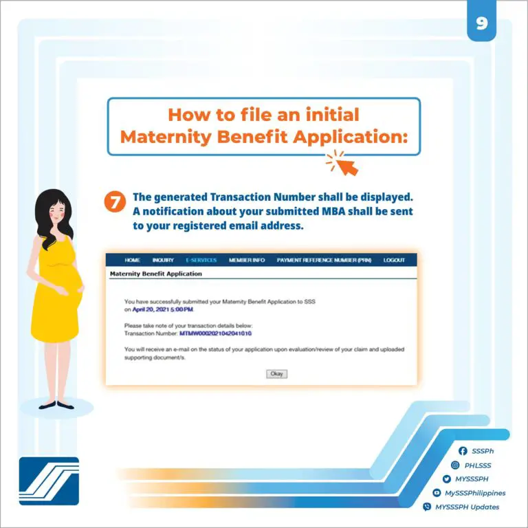 How to File for SSS Maternity Benefit (MAT2) in SSS Website for female ...