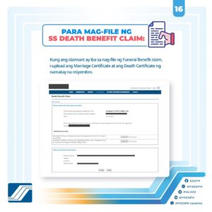 How to submit SSS Death Benefit Claim online? - SSS Inquiries