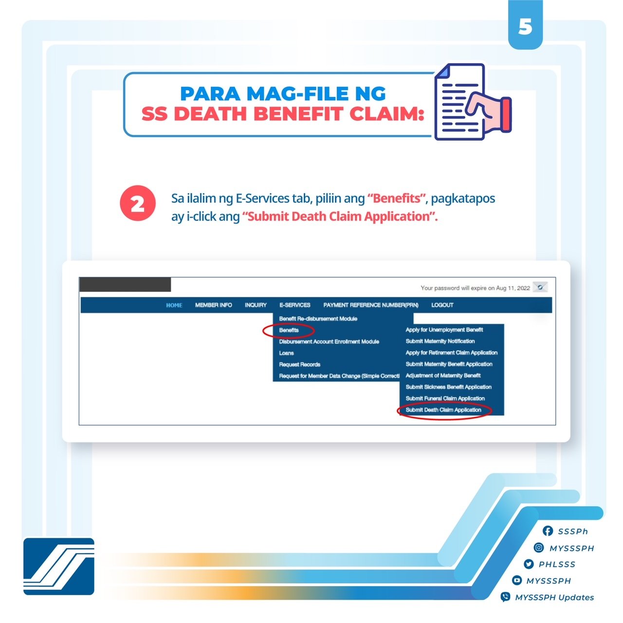 How to submit SSS Death Benefit Claim online? - SSS Inquiries